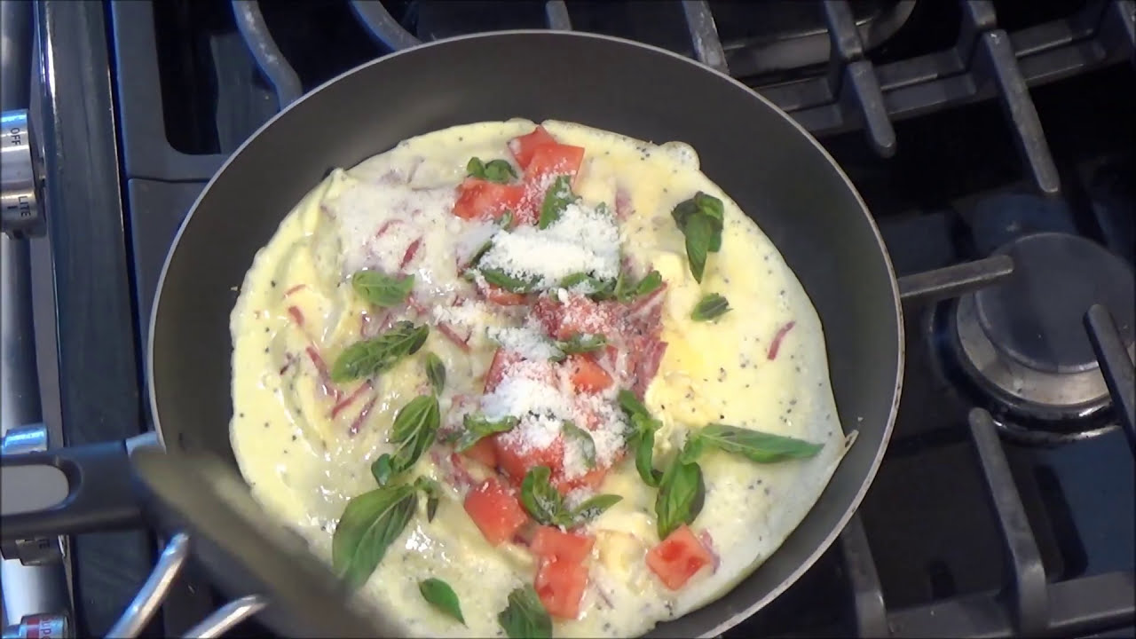 The Best Italian Style Omelette - YouTube