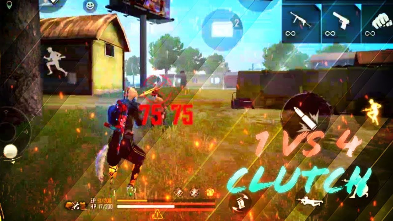 free fire 1vs4 pro max #gameplay free fire video 1vs4 #freefire #viral ...