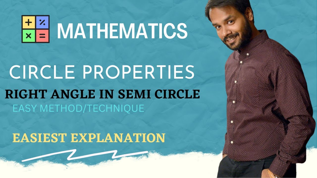 Geometric Properties of Circle | Using diameter property | how to apply ...