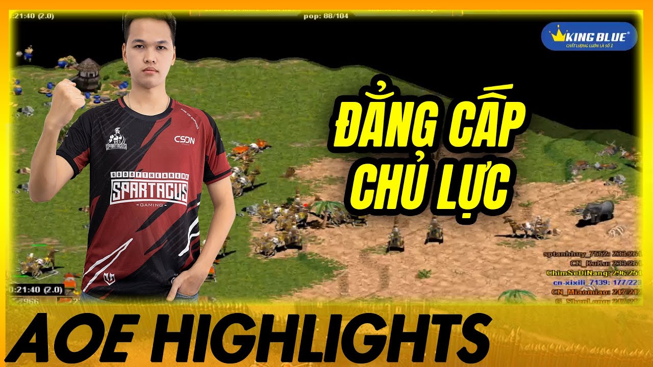 CSDN cầm CHỦ LỰC - PHÁT TRIỂN CỰC MAX với Trung Quốc | AoE Highlights #aoe - YouTube