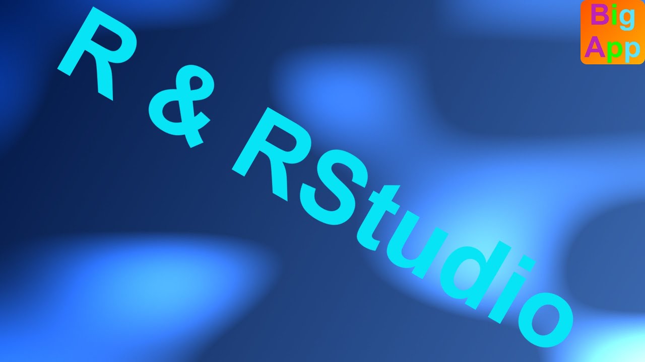 R & RStudio - Tabelle mit Werten erstellen - YouTube