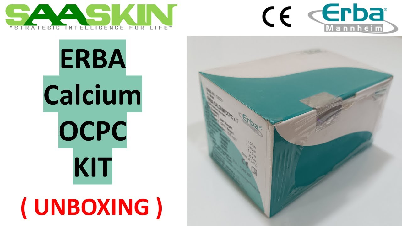Erba Mannheim Erba Calcium OCPC Kit | Reagent Kits | UNBOXING | #120225 ...