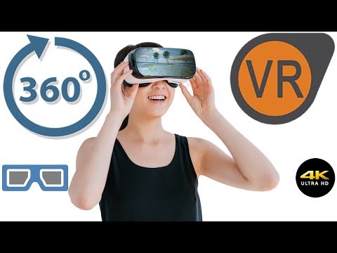 Paraşütle atlama - 360 Sanal Gerçeklik VR 4k Video
