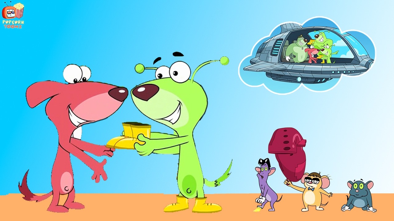 Alien Doggy Don?👽 Rats in Shock! 😱| Dog and Rat Cartoon of 2026 | Rat A ...