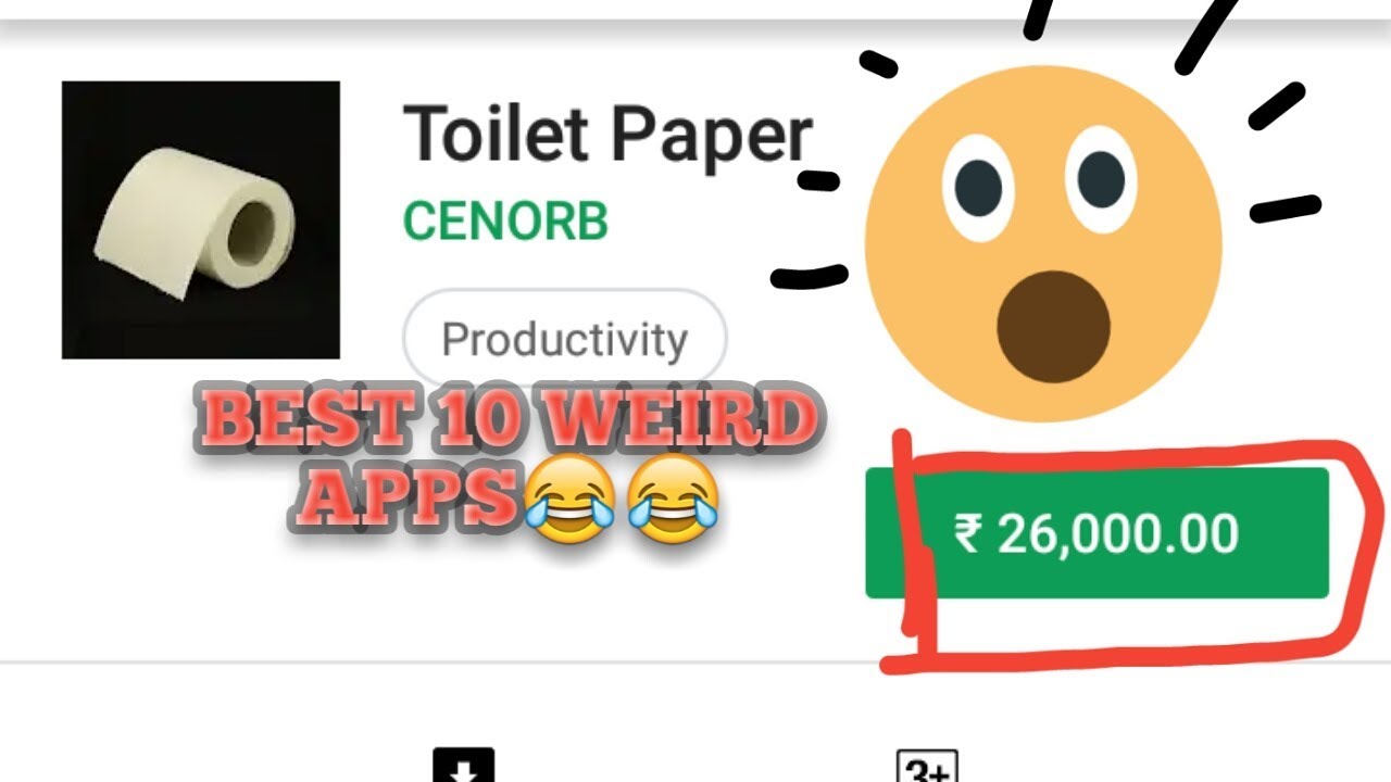 BEST 10 WEIRD APPS (YOU NEED TO SEE)😅😅 - YouTube