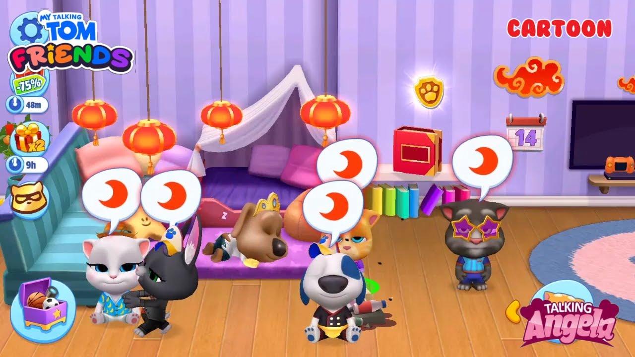 My Talking Tom Friends cartoon 102 | angela | mytalkingtomfriends - YouTube