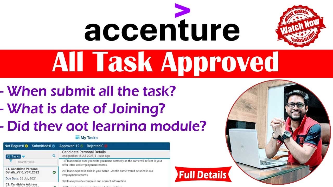 Accenture All Task Approved | Accenture task | Fox Tech Academy - YouTube