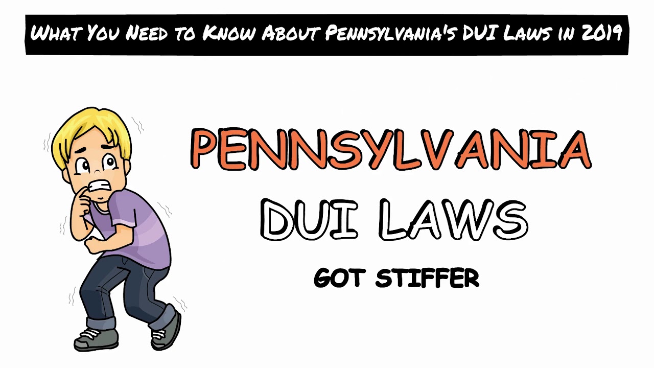 Whiteboard animation explaining Pennsylvania DUI laws - YouTube