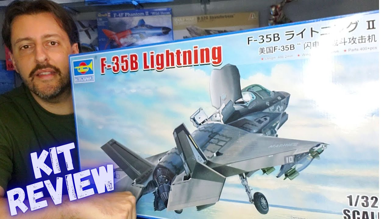 F 35 B LIGHTNING | 1/32 TRUMPETER | scalemodel | modelismo | aircraft ...