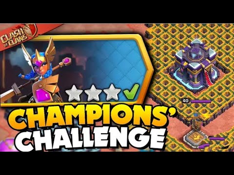 Easiest way too 3⭐ star Champion 🏆 Champion Challenge (Clash Of Clans ...
