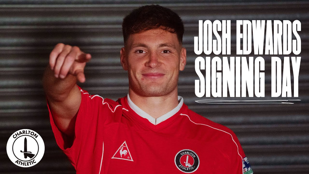 Behind the scenes of Josh Edwards' signing day 🤝 - YouTube