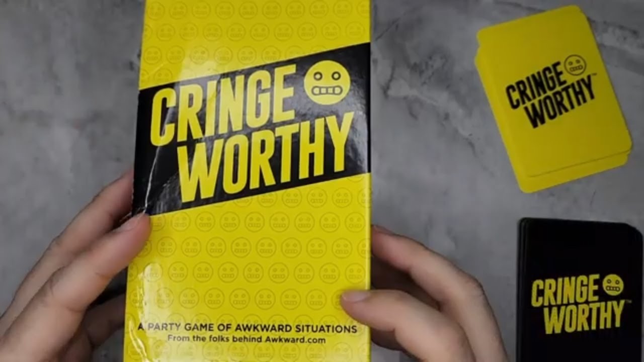 Cringeworthy Game, Adult Party Game of Awkward Situations Fun Adult ...