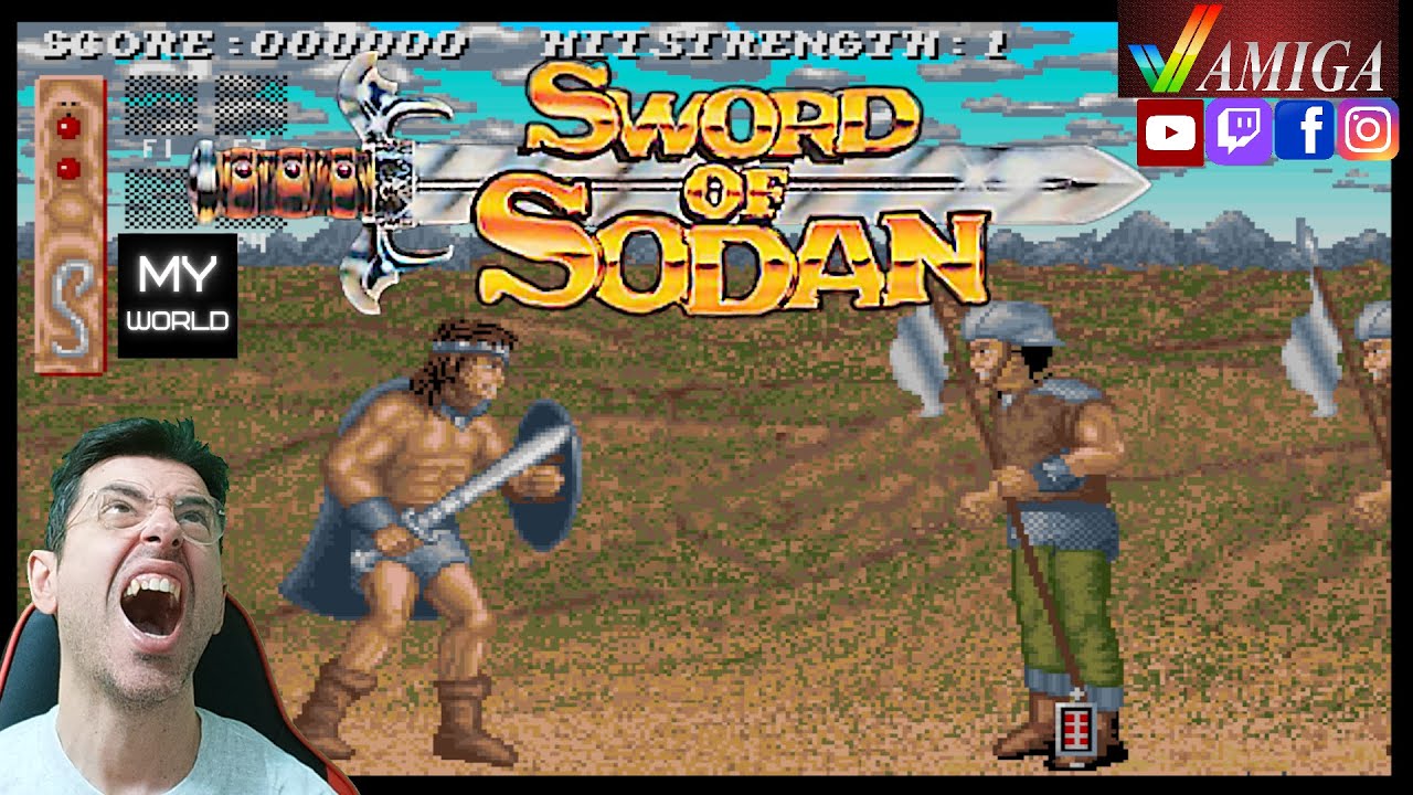 SWORD OF SODAN (Amiga - GIOCO COMPLETO - Longplay) - 1988 - Discovery ...