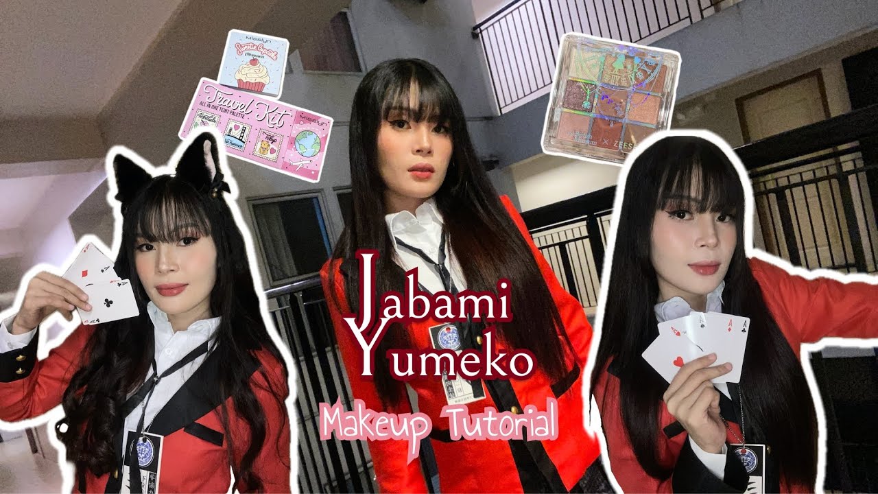 Jabami Yumeko Makeup Tutorial | Kakegurui-Inspired Cosplay ...