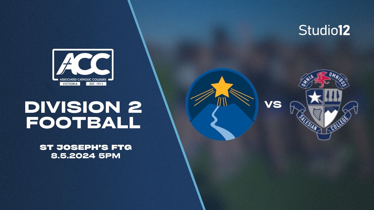 St Joseph's College vs. Salesian College - ACC Division 2 Football ...