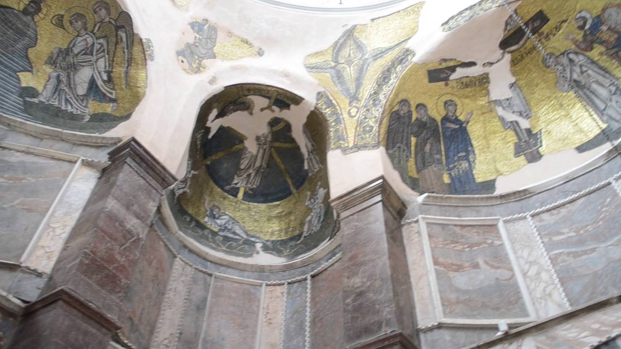 Το Καθολικο της Ιερας Νεας Μονης στις Καρυες της Χιου.Μερος Α' - YouTube