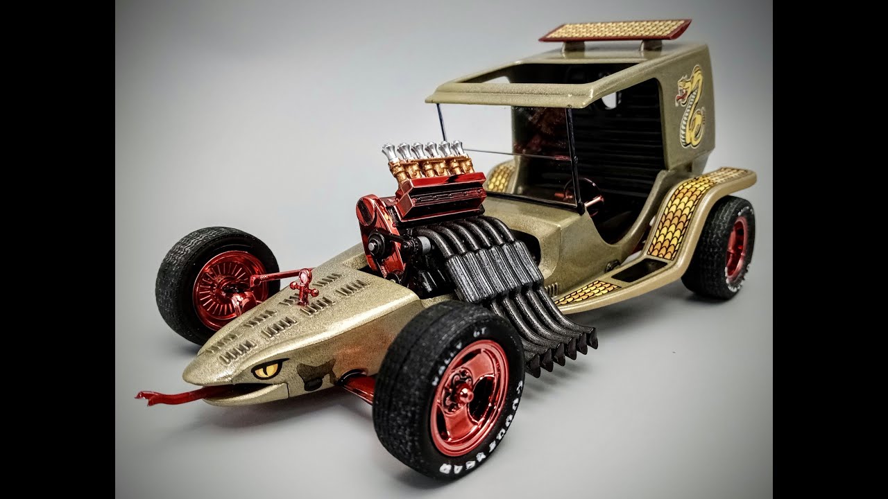 Sidewinder Custom Show Rod Pontiac Tom Daniel 1/24 Scale Model Kit ...