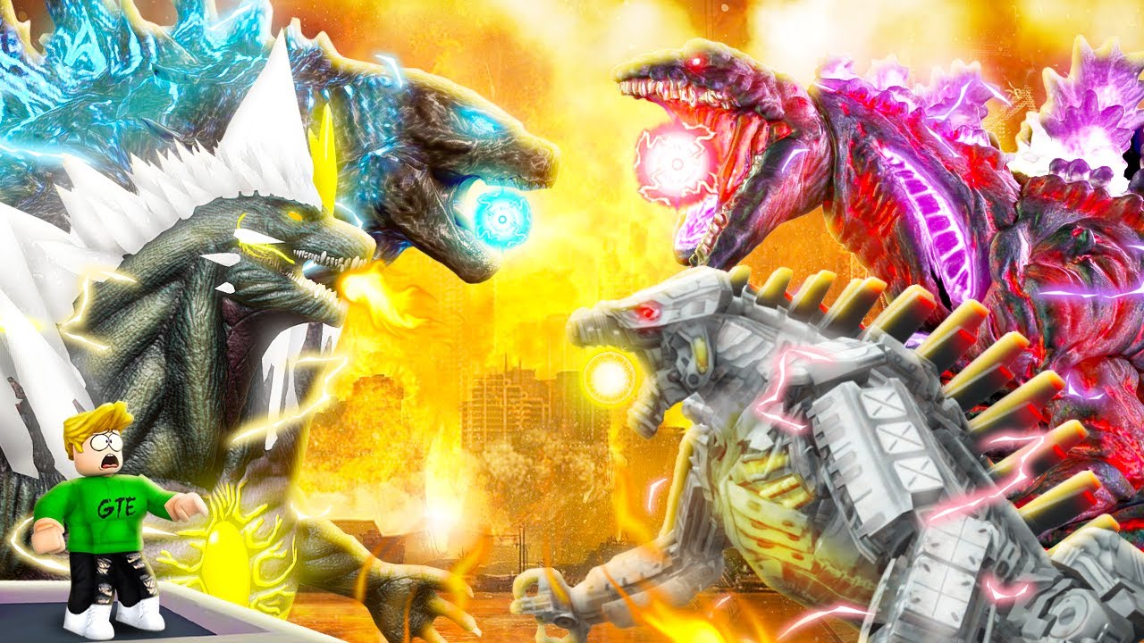 Fighting With The MOST EVIL GODZILLA in GODZILLA UNIVERSE - YouTube
