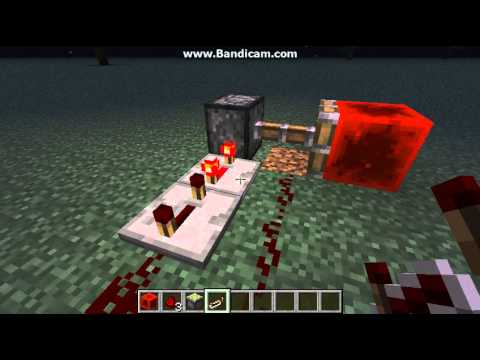 Minecraft Redstone Clock(Most compact) - YouTube