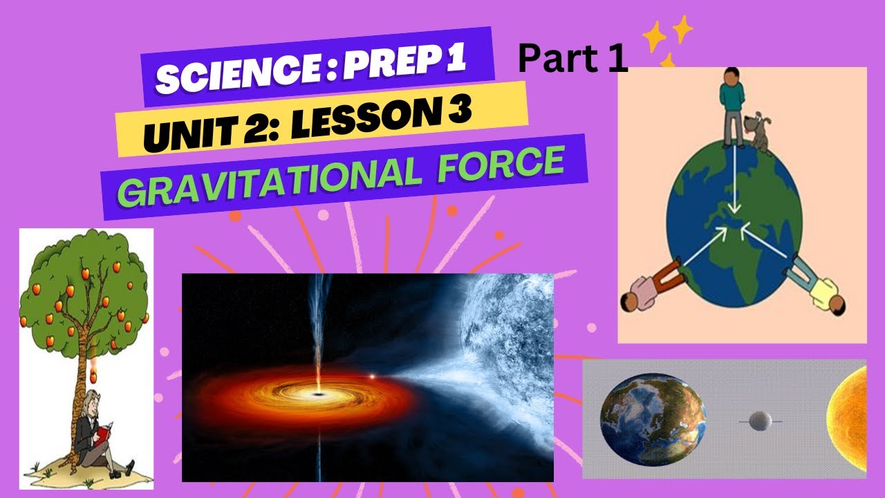 Science prep1:unit2 less3:Gravitational force -part 1(2024-2025) 1st term - YouTube