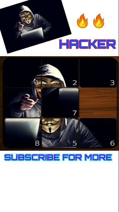 HACKER 🧩😎||puzzle solve 💥🧩 ️||#puzzle #hacker #game - YouTube