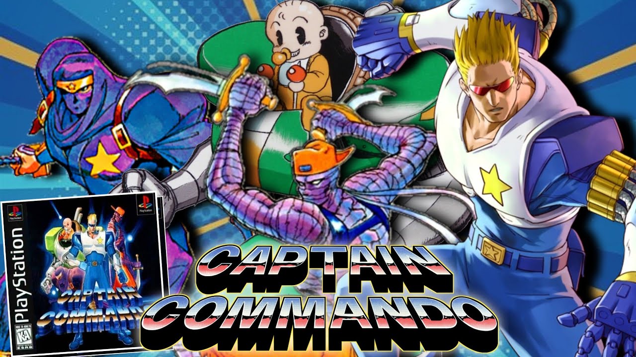 Mainin Game Jadul Captain Commando PS1 Di Tahun 2024 - YouTube