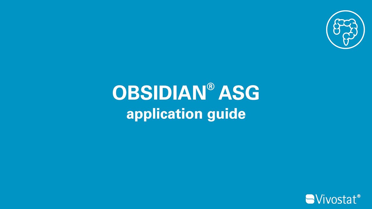Obsidian ASG application guide from Vivostat - YouTube