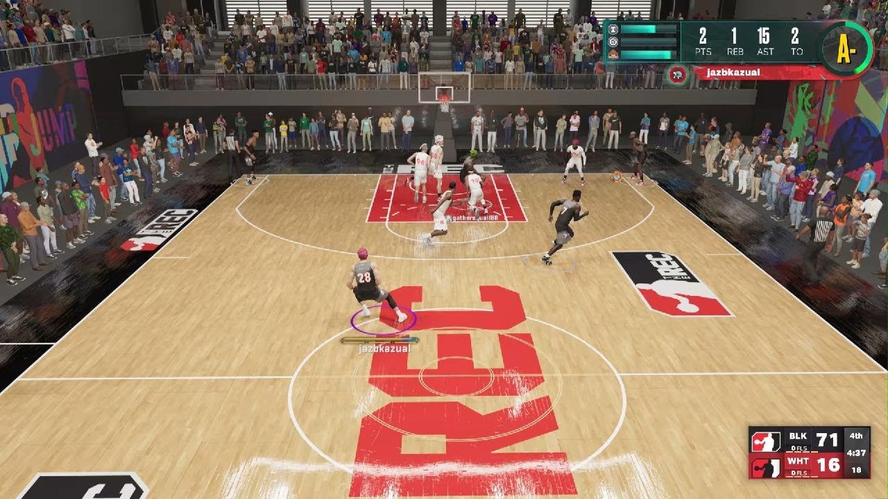 NBA 2K23 gath hop step - YouTube