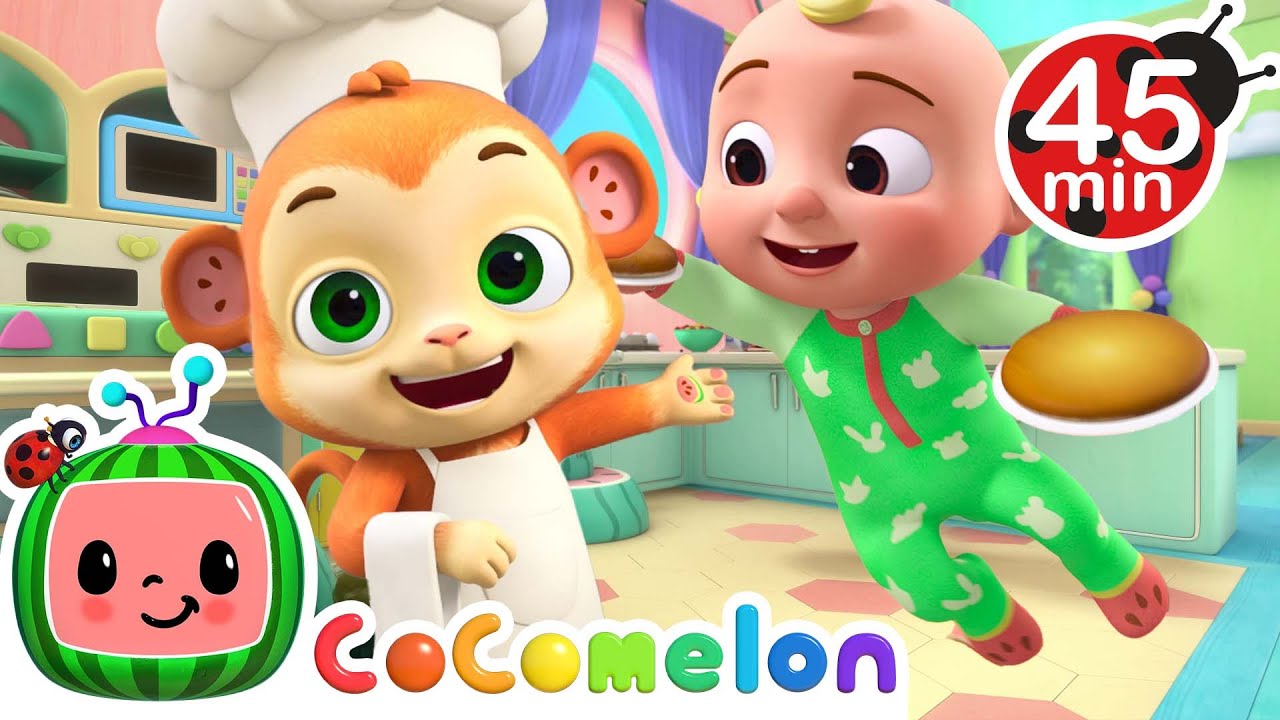 Cooking With Chef Mochi 👩‍🍳 | CoComelon - Animal Time | Monkey Cooks ...