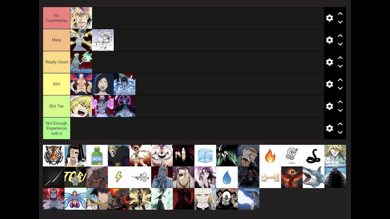 [Type Soul] New Scrift Tierlist - YouTube