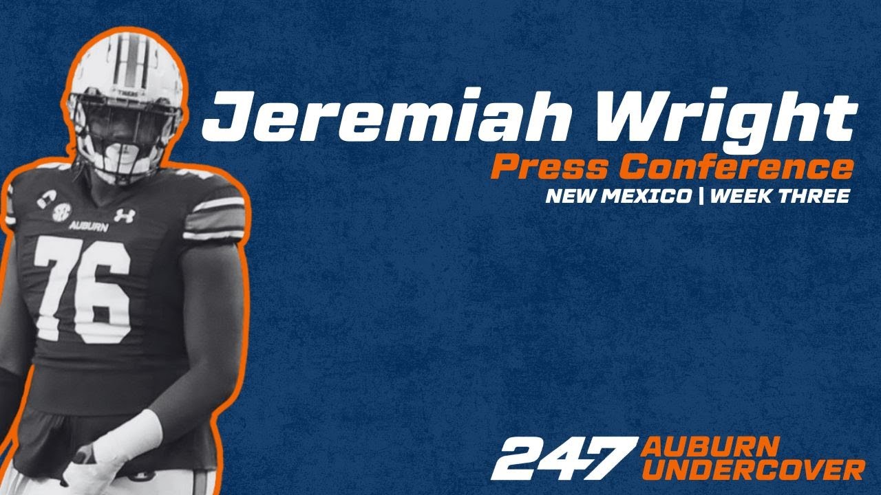 Auburn OG Jeremiah Wright | New Mexico week - YouTube