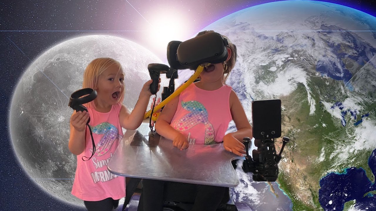 Our FIRST EVER Roller Coaster (Kids Reaction to an Oculus Quest ) - YouTube