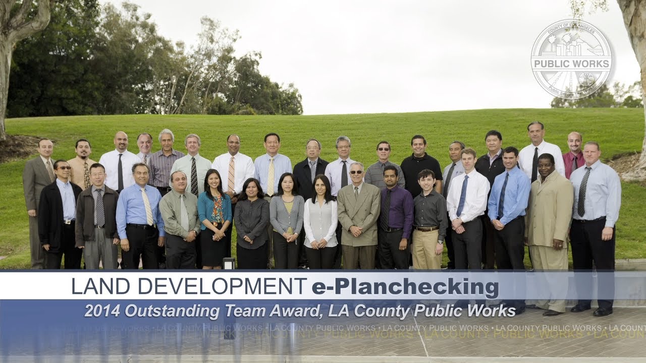 2014 Outstanding Team Award - Land Development Division's E-Plan ...
