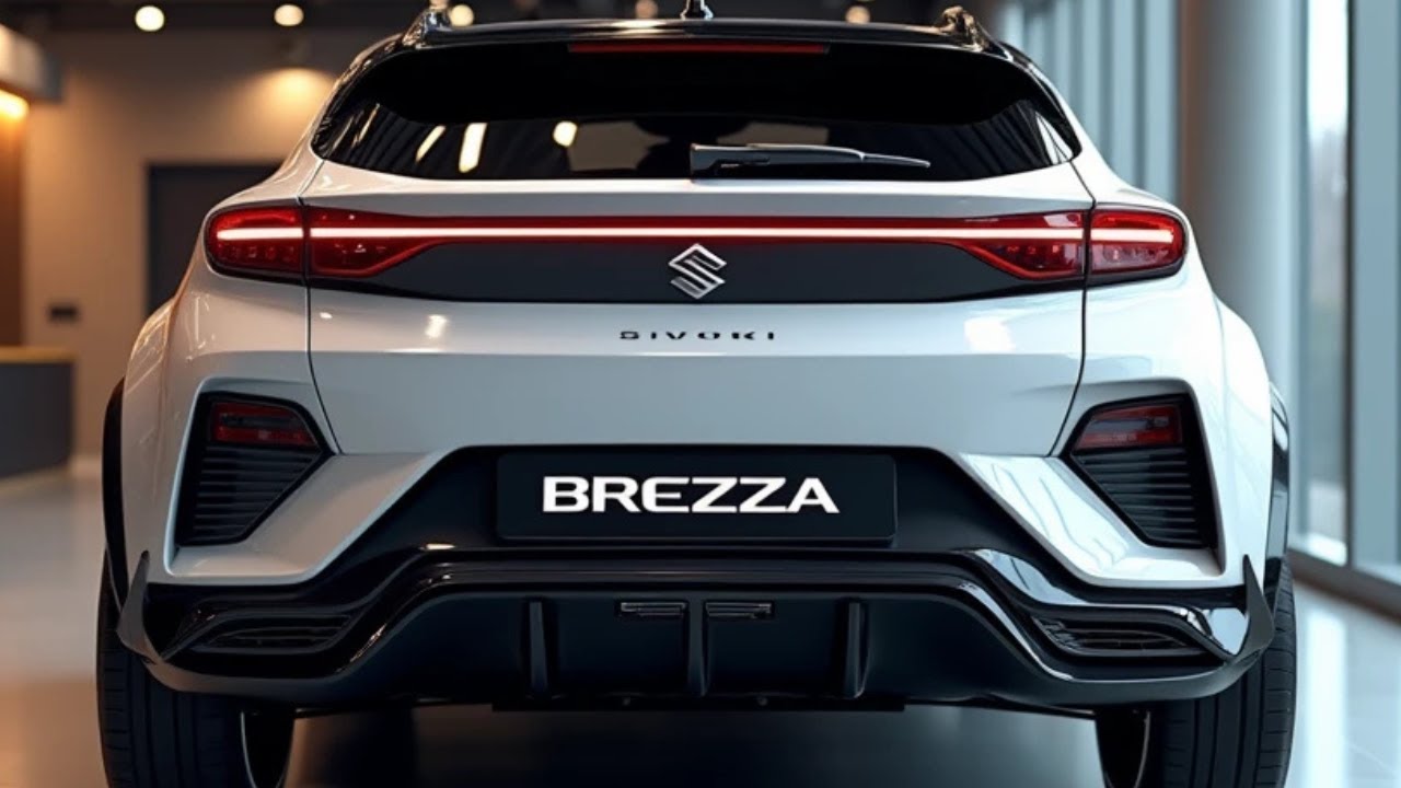 2025 Maruti Suzuki Brezza Facelift – First Look & Key Upgrades - YouTube