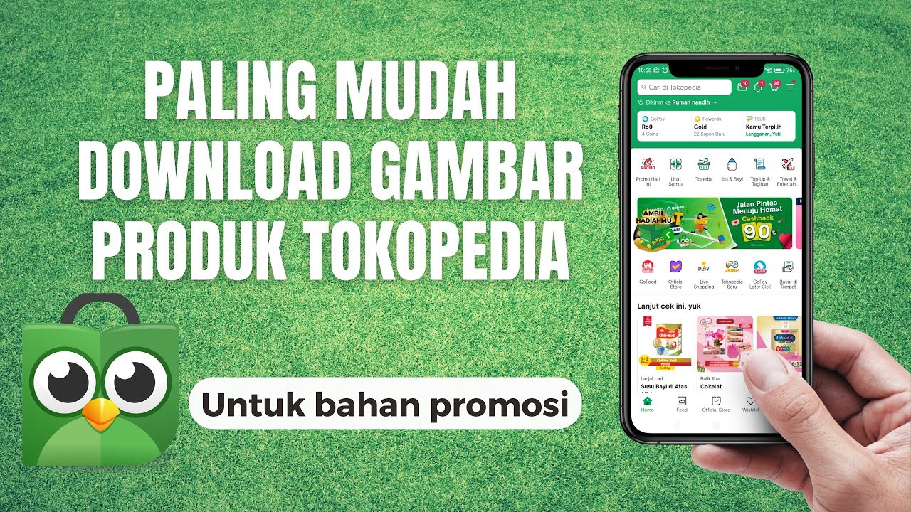 cara download gambar produk tokopedia #caradownload #tokopedia #cara # ...