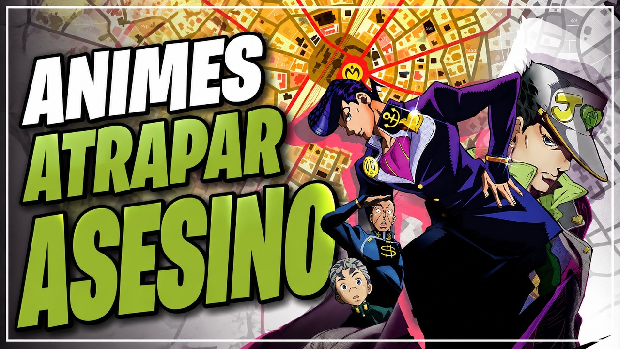 8 ANIMES donde el PROTA debe ATRAPAR a un ASESINO EN SERIE - YouTube