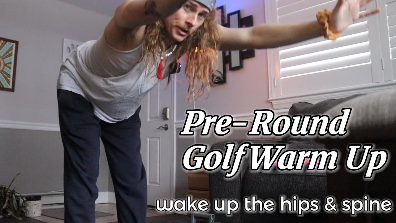 Pre Round Golf Warm Up Routine - Yoga for Golfers - YouTube