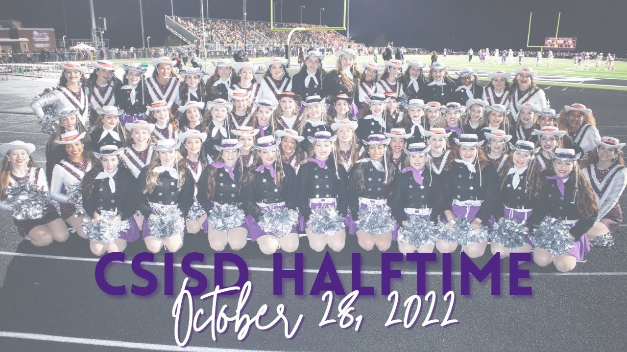 CSISD Combined Halftime Performance 2022 - YouTube