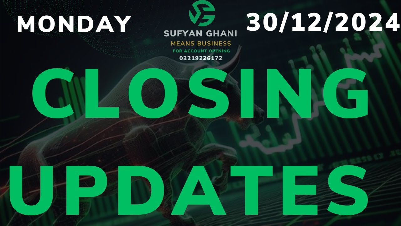 CLOSING UPDATES #trading #psxnews #kse100 #stockexchange - YouTube