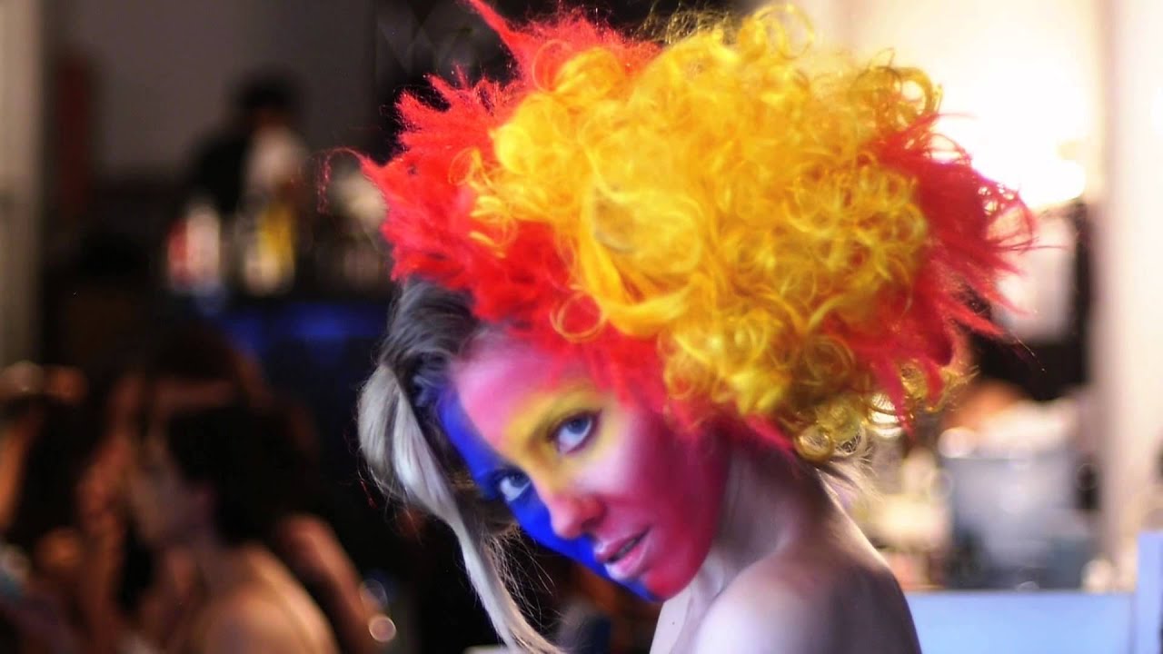 Avant garde hair & makeup -Beautiful Models Soho NYC - YouTube