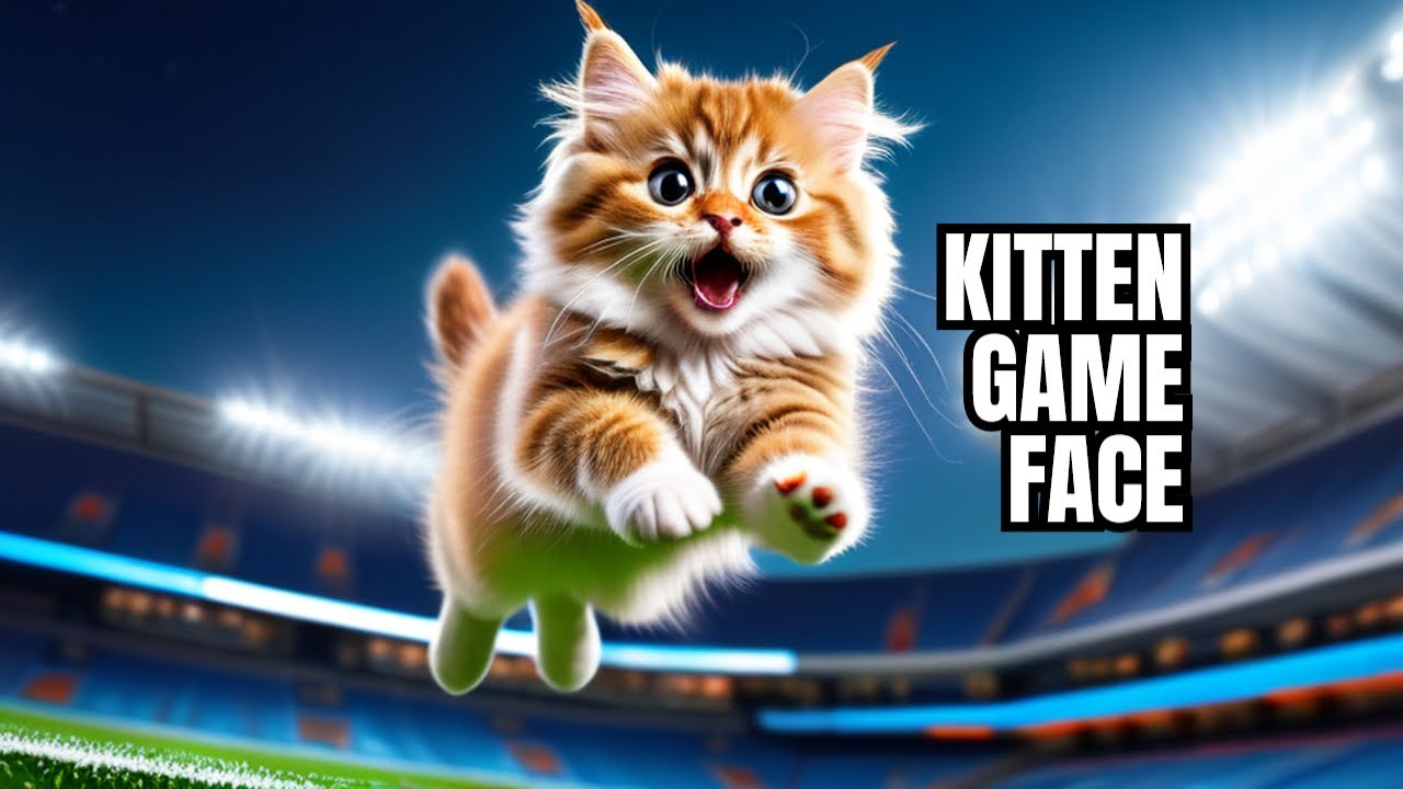 Cat vs Super Bowl Showdown: Furry Fumbles You Won't Believe - YouTube