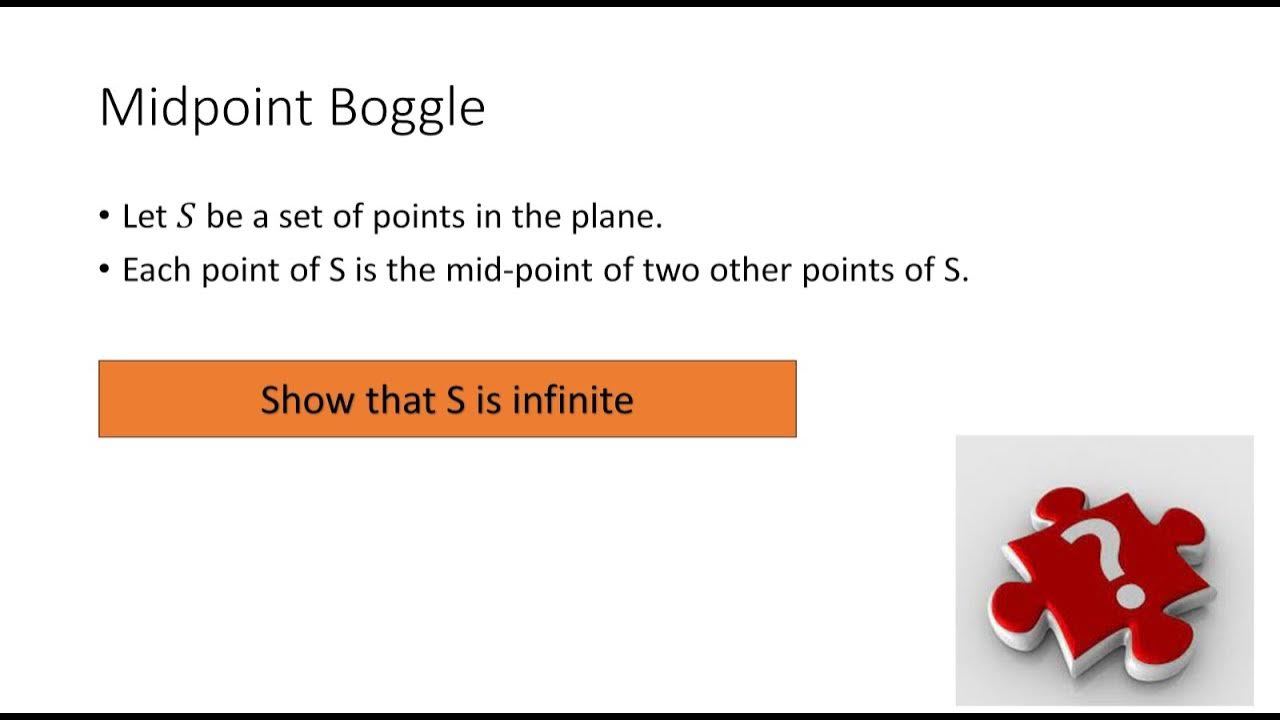 Midpoint Boggle | How-to-Solve-It Lecture 3 Part 2 - YouTube