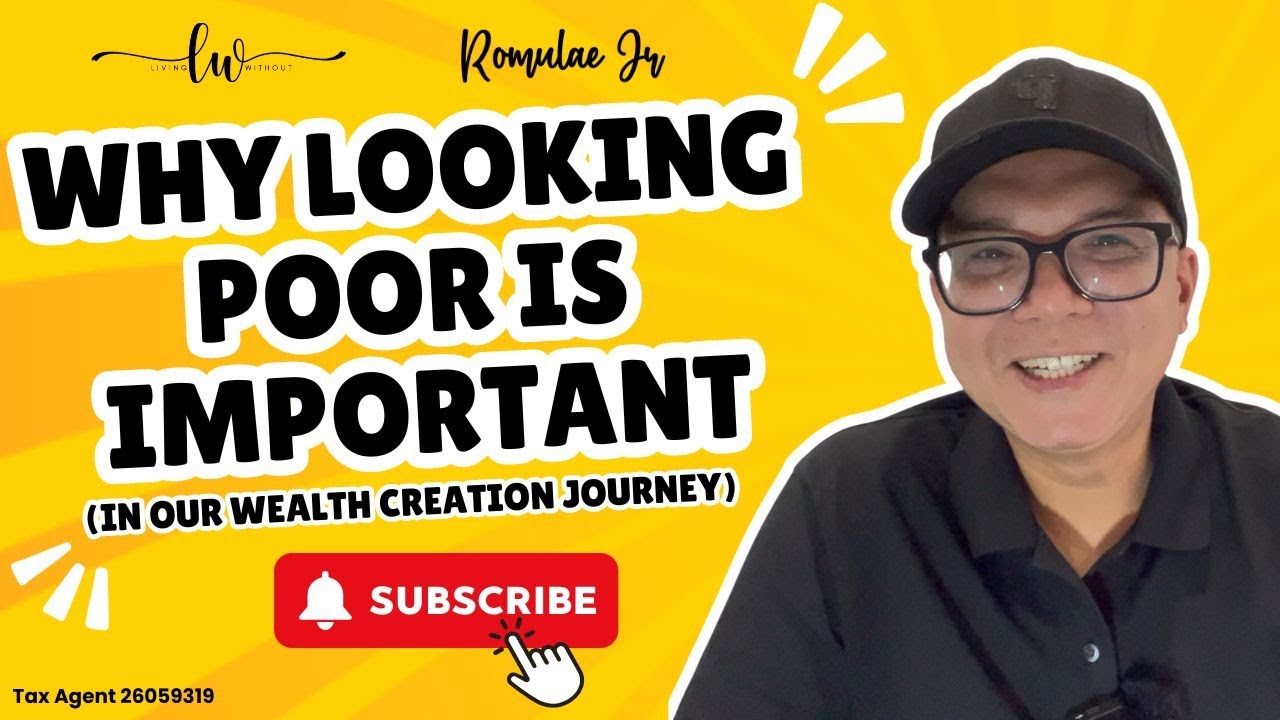 Why Looking Poor Is Important (In Our Wealth Creation Journey) - YouTube