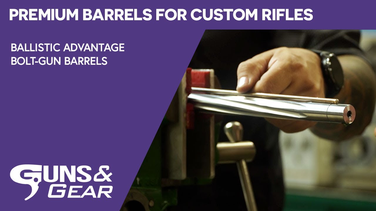 Ballistic Advantage Bolt-Gun Barrels - YouTube