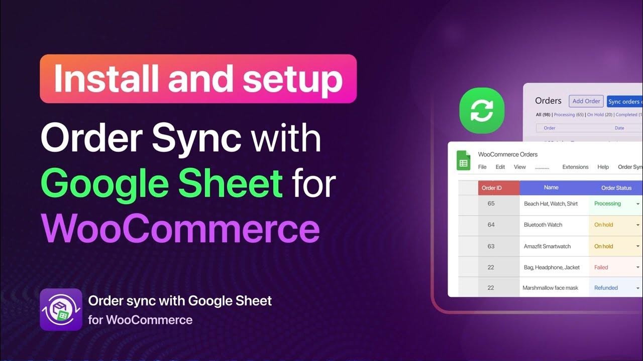 How to install and setup WooCommerce for FlexOrder - Sync WooCommerce Orders with Google Sheets ...
