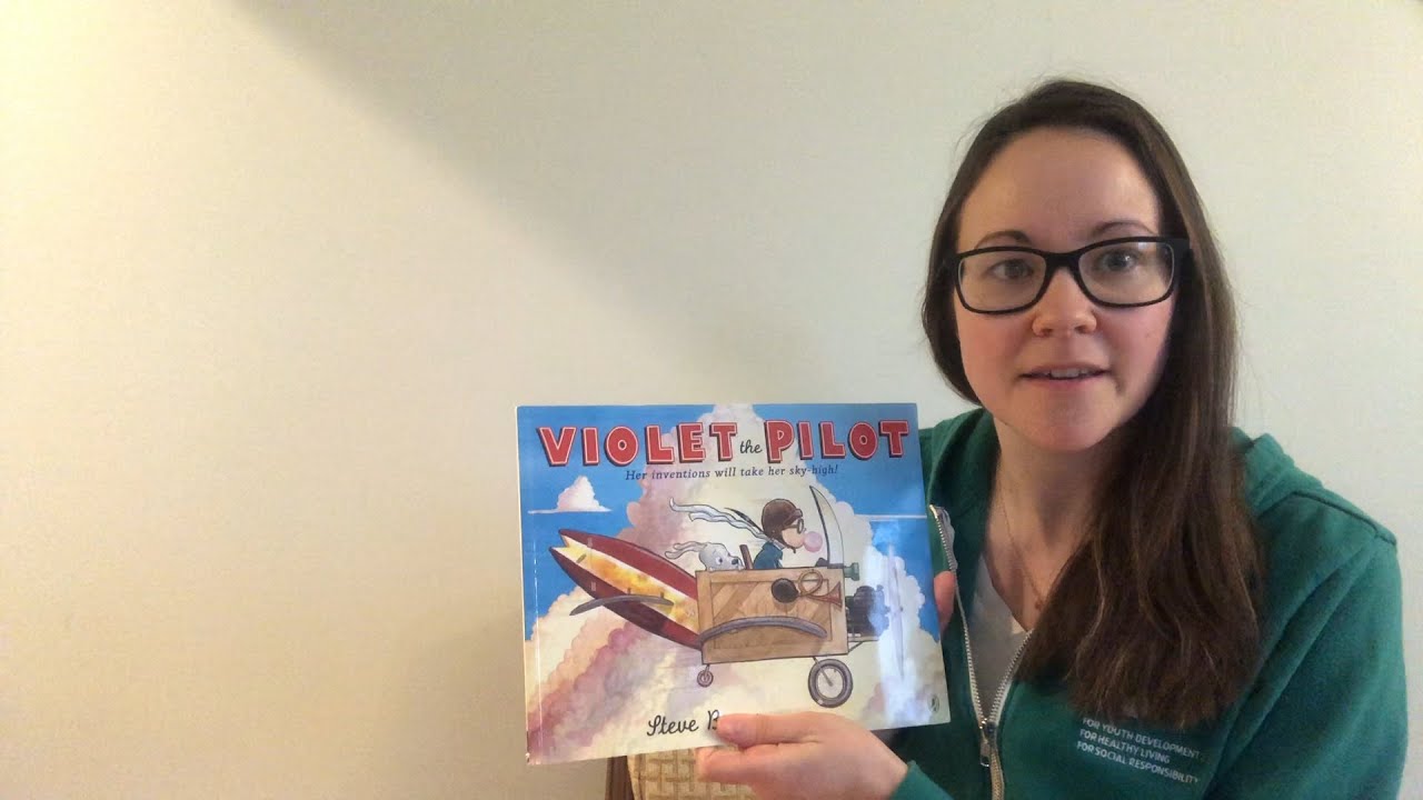 Nicole reads "Violet the Pilot" - YouTube