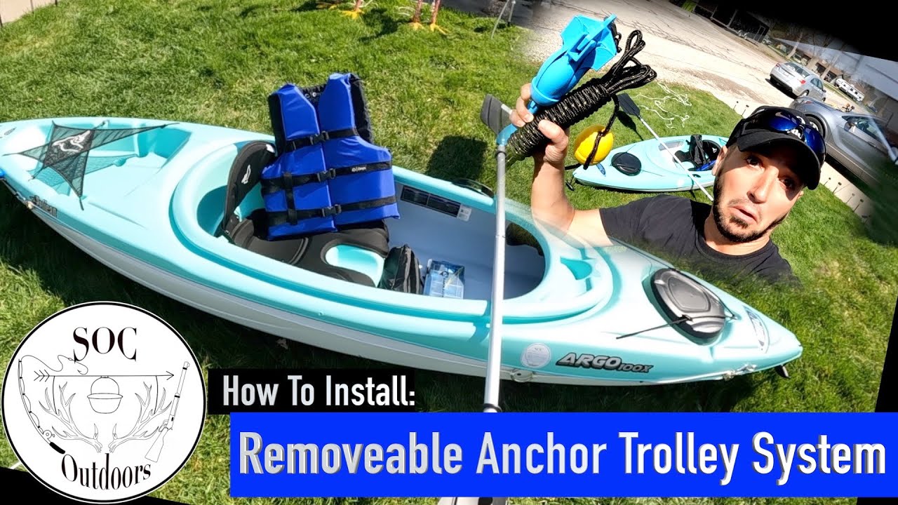 DIY Removable Anchor Trolley Setup - YouTube