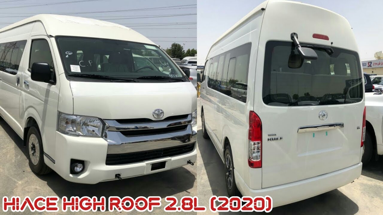 Toyota Hiace High Roof 2.8L Modal 2020 - YouTube