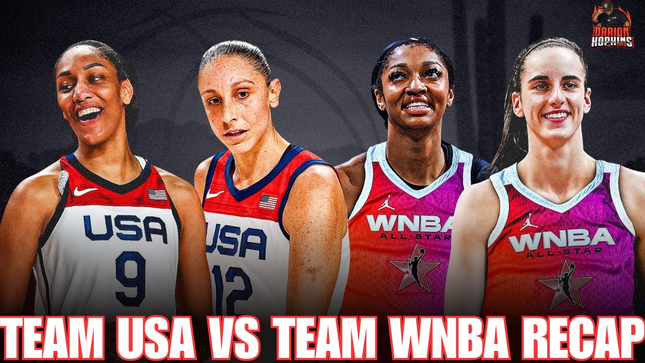 Team WNBA Shocks Team USA in Major Upset (Game Recap) - YouTube