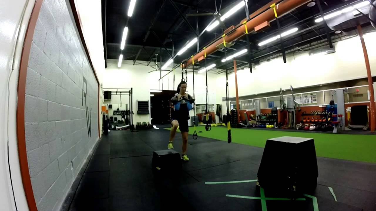 Lateral Goblet Step Up - YouTube